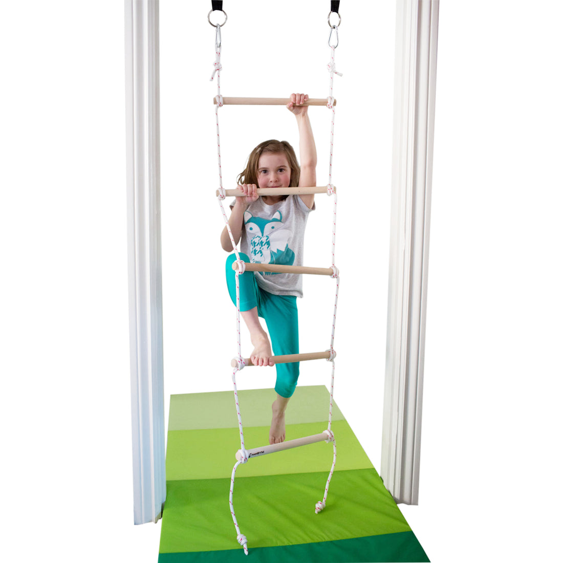 DreamGYM Doorway Gym Kit: Combo, Rings, Swing and Rope Ladder